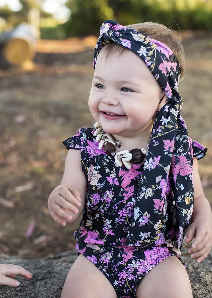 Flower Gypsy Set | American Made Baby Clothes – American Adorn
