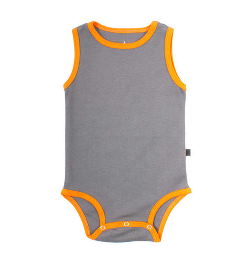 Tangerine Tank One Piece | American Made Baby Clothes – American Adorn