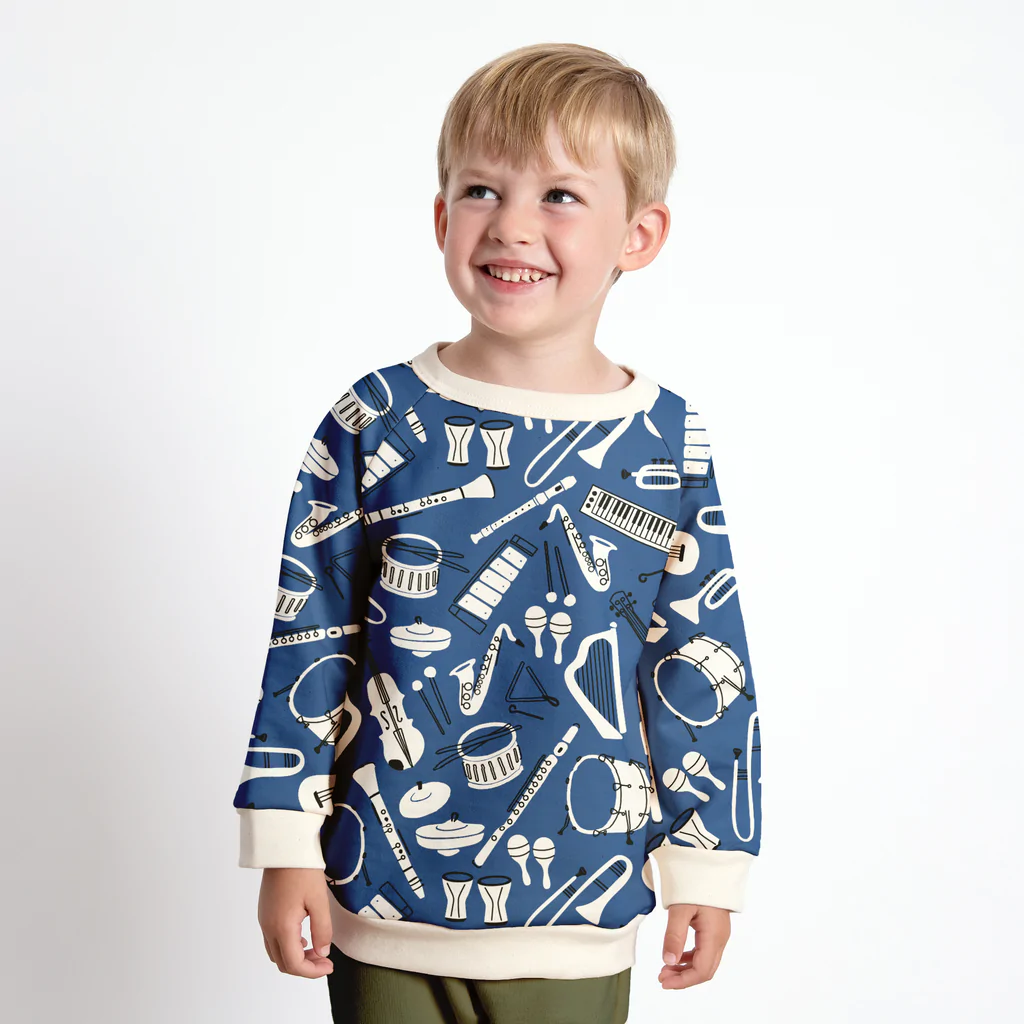 Instruments Sweatshirt | American Made Children's Clothing – American Adorn
